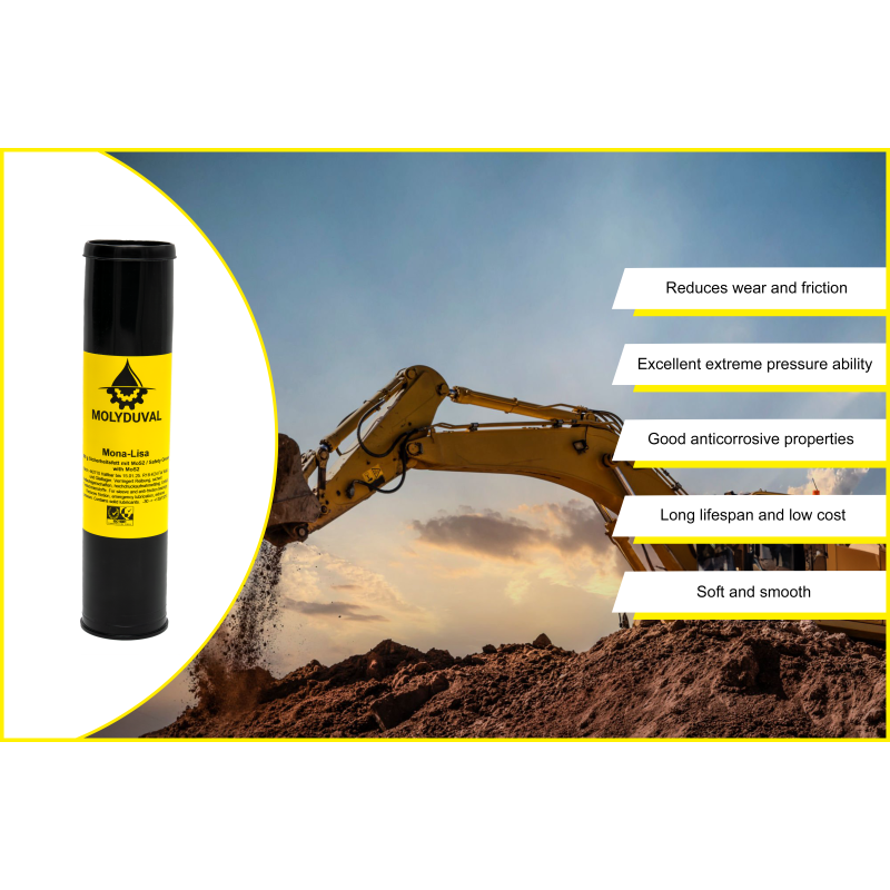 High-Pressure Lubricant with MoS2 (Molybdenum Disulfide) for Heavy-Duty ...